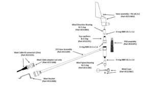 Marine Wind Sensors & Parts | A+T Instruments